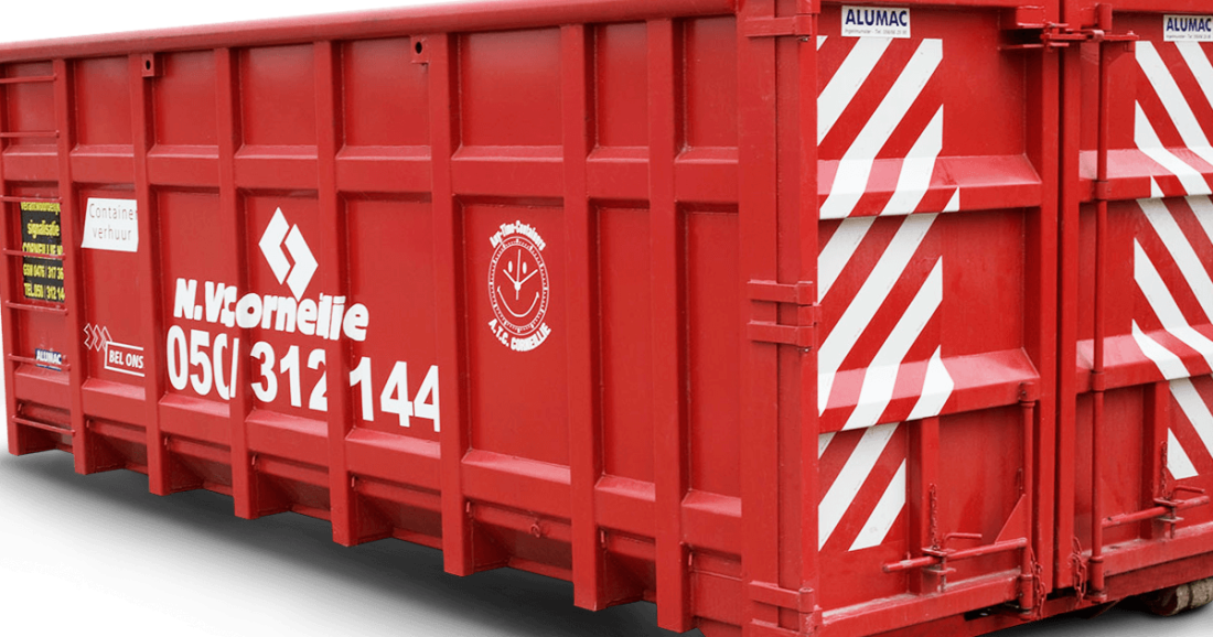 (Bedrijfs-)restafval / 30m³ | Containerverhuur Remondis Corneillie