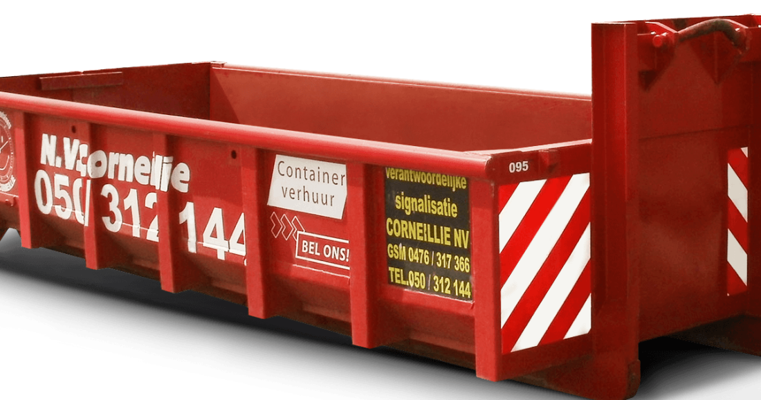 Afvalcontainer huren voor Gemengd afval te sorteren / 8m³ ...